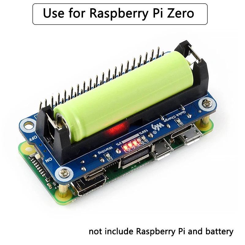Raspberry Pi 4 Model B Lithium Battery Expansion Board SW6106 - Fast ...