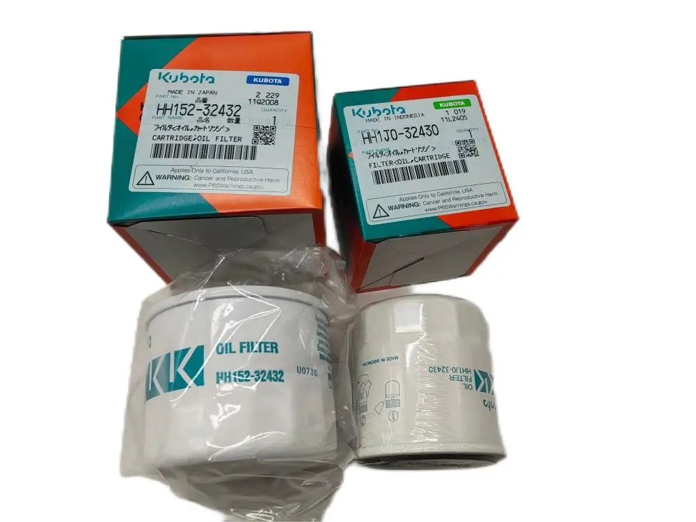 Kubota Oil Filter D722 - Original HH1J0-32430 for Repair