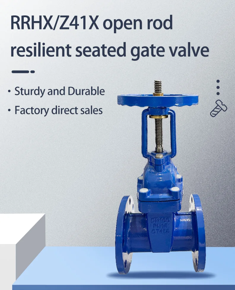 Ul Fm Approved Flanged Resilient Lmj Type Fire Gate Valve 300psi With ...