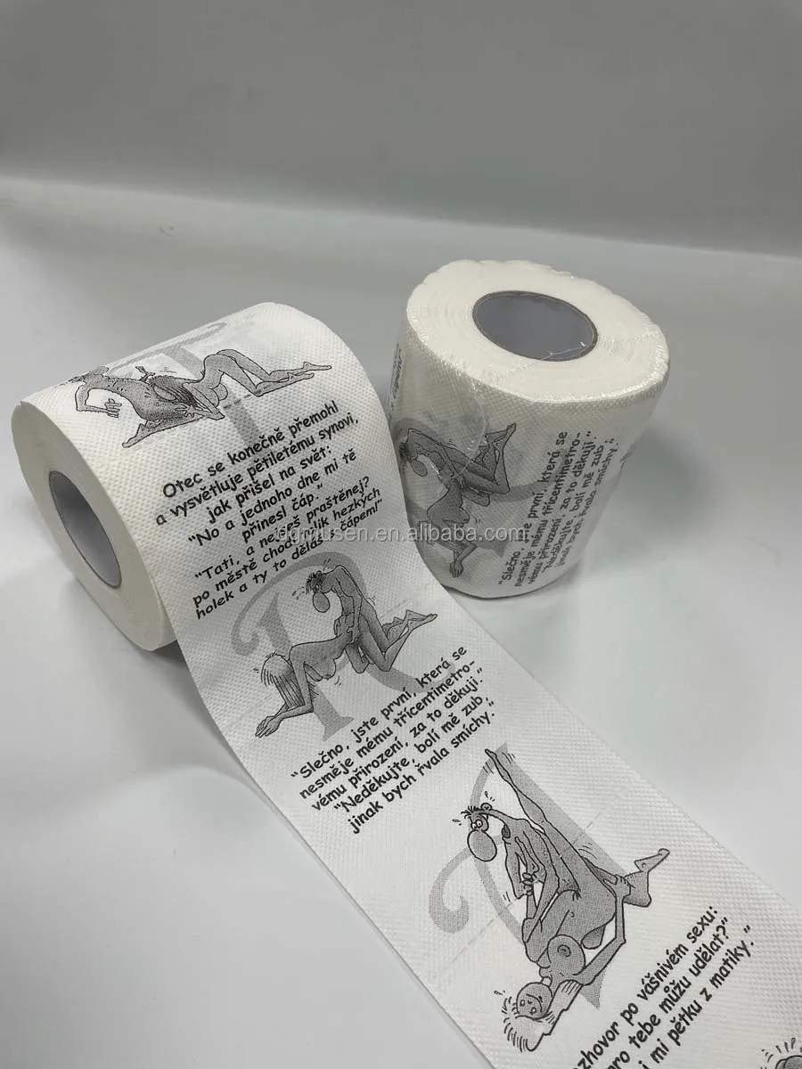 Custom Sexy Kama Sutra Printed Toilet Paper Roll Funny Accessories For Adults Couples - Buy Sex ...