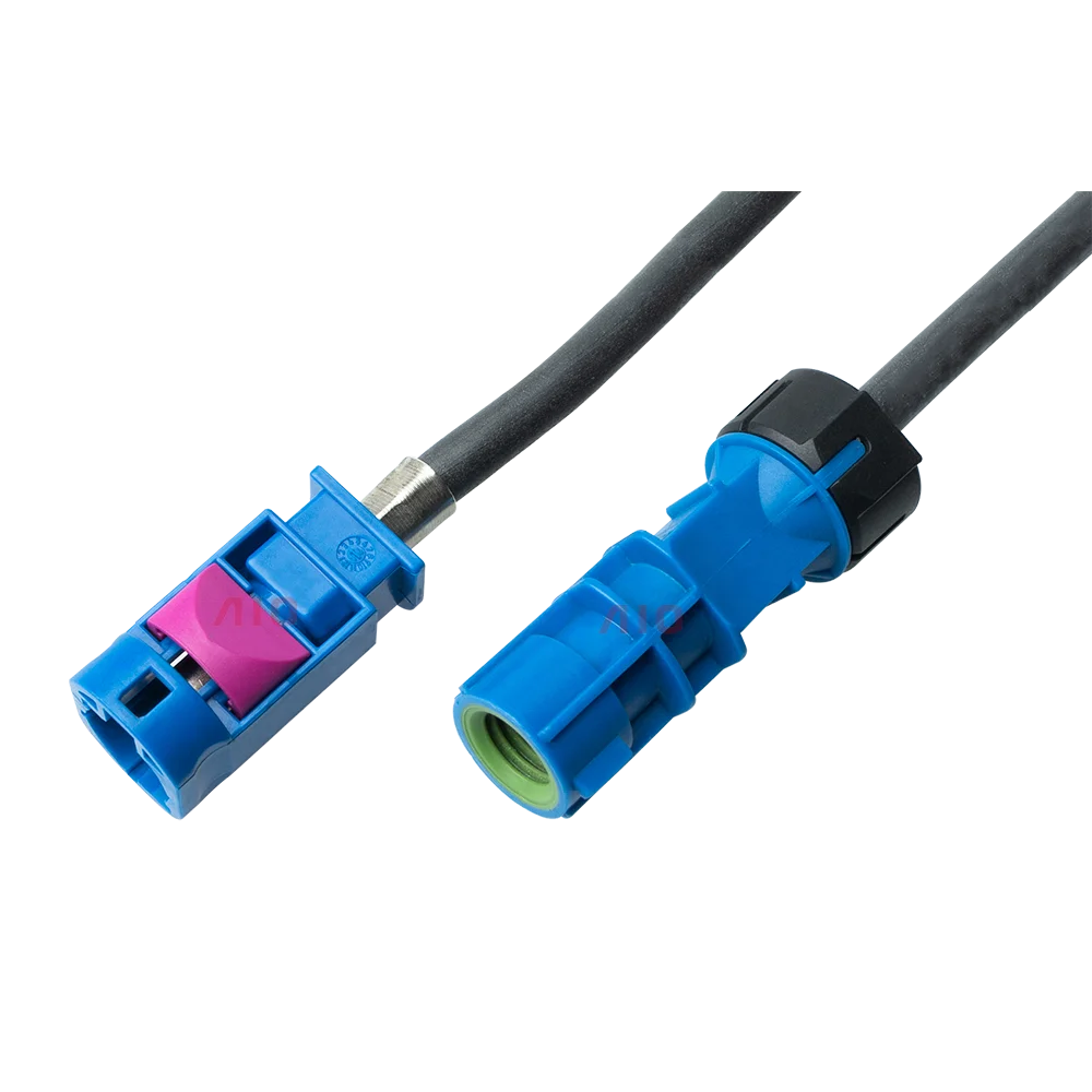 Automotive HSD Connector Fakra 4pin Code Z Male PCB Mount for Bmw/audi ...