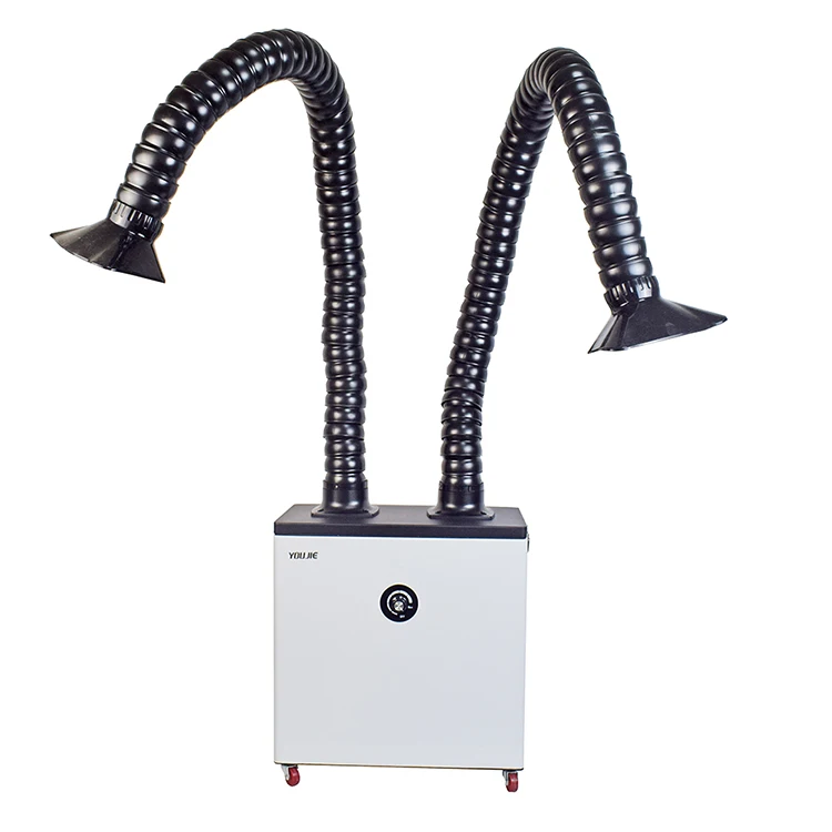 Welding Solder Smoke Absorber Fume Extractor Carbon Filter Quiet Fan ...