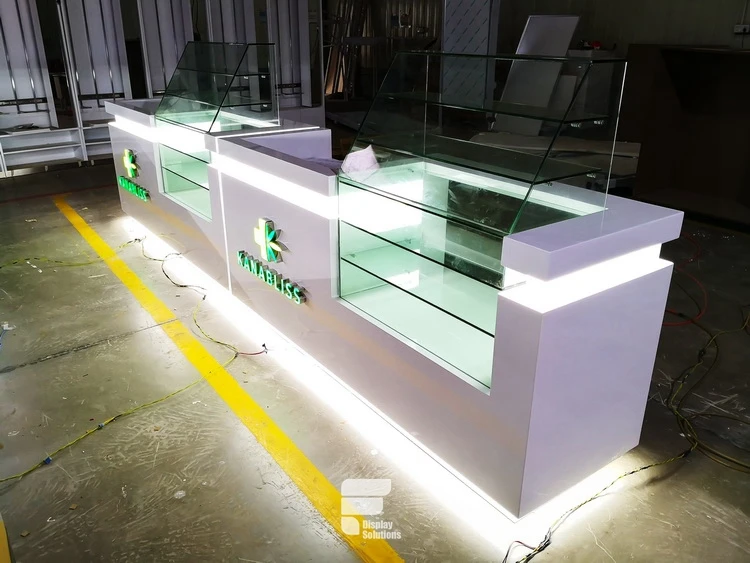 Tobacco Shop Display Furniture - Bespoke Hookah Showcase