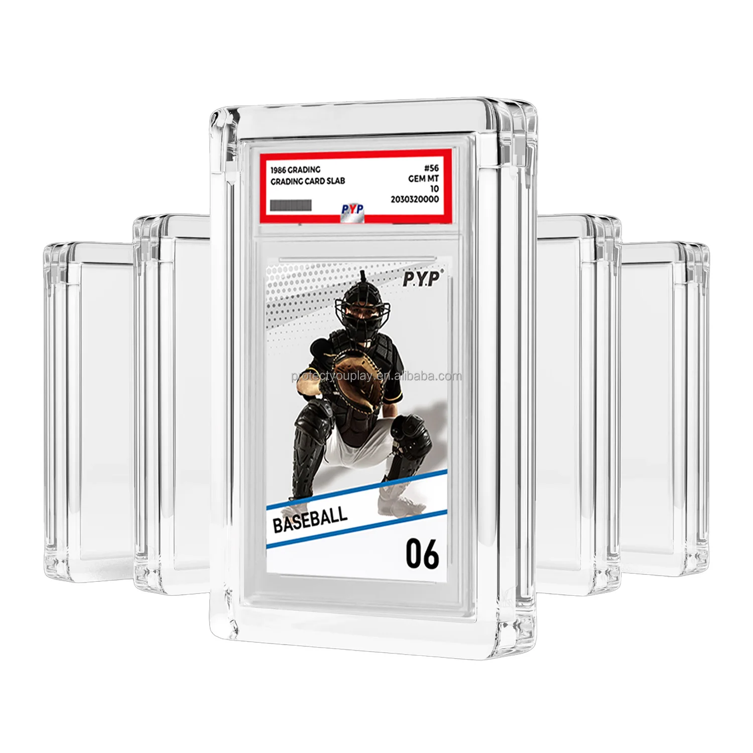 Magnetic Acrylic Graded Card Collectible Slab Display Case