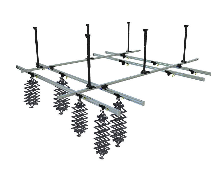 Studio Light Ceiling Rail Track System - Pantograph Kit