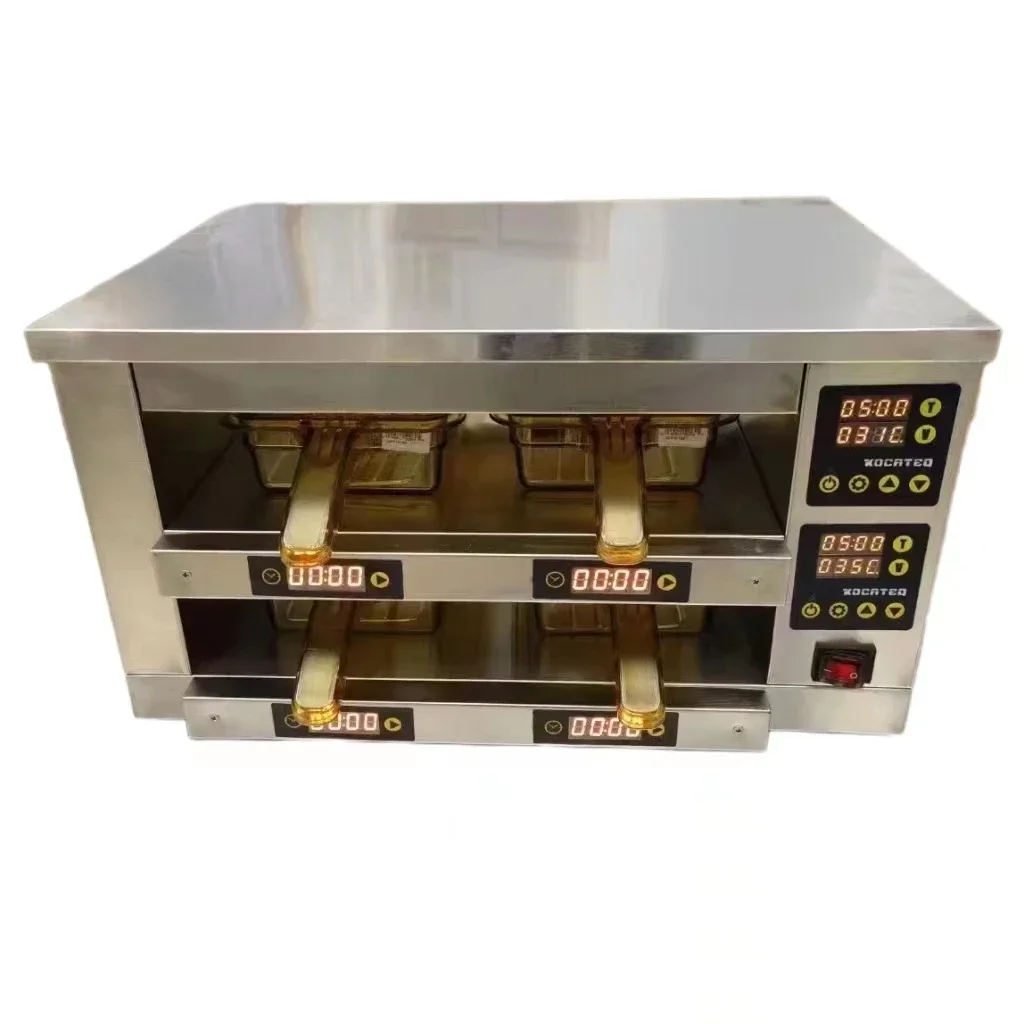 Hamburger Fried Chicken Hot Food Drawer Warm Table Fried Chicken Food ...