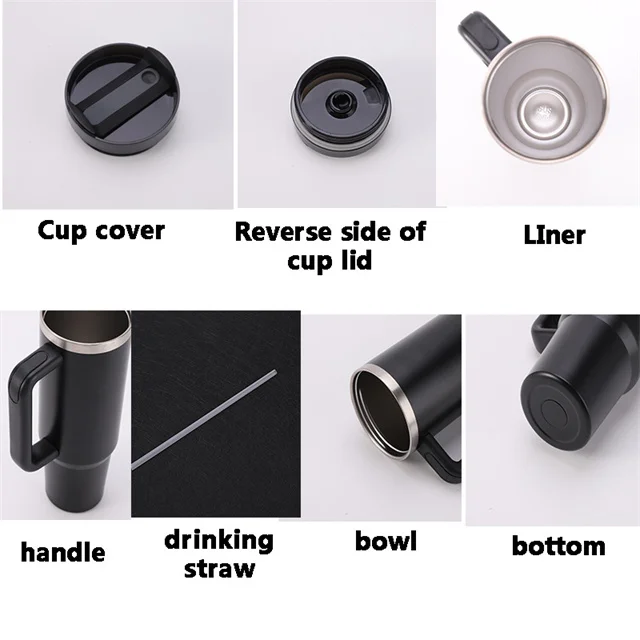 30oz Adventure Vacuum Metal Gym Cup Stainless Steel Travel Mug 40oz ...