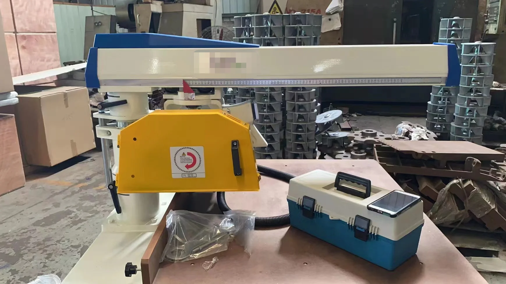MJ2260 High-Speed Industrial Wood Cutting Radial Arm Saw Machine - Max ...