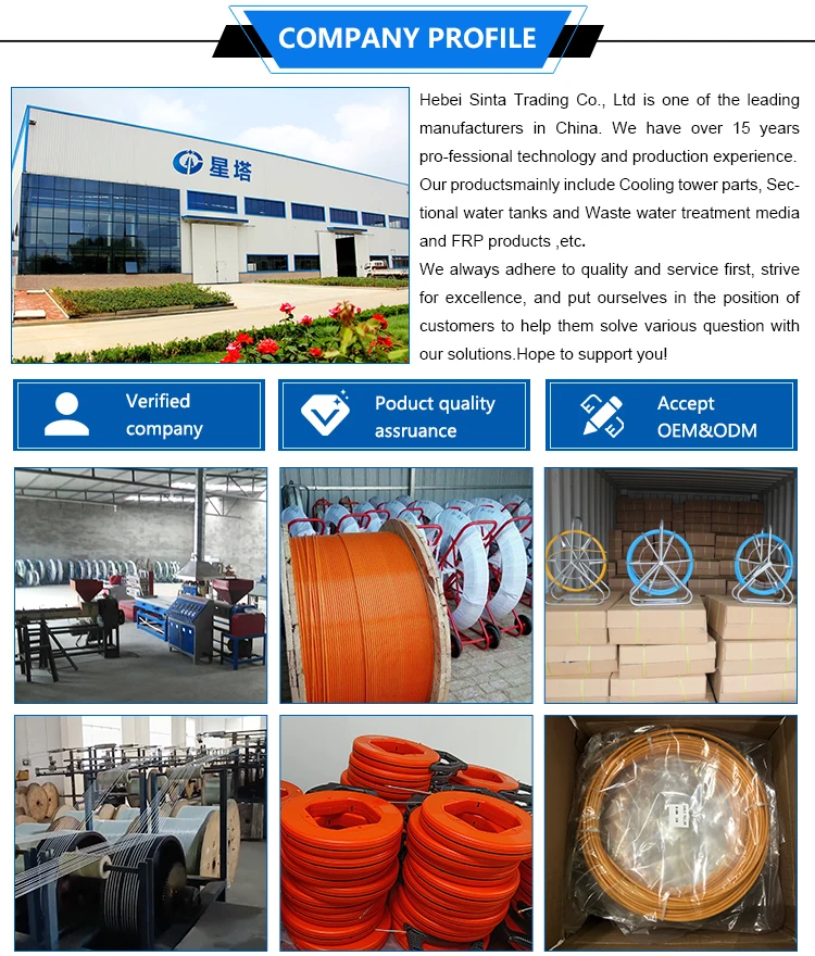 4-16mm Fiber Cable Pulling Machine Fiberglass Duct Rod - Buy Fiberglass ...
