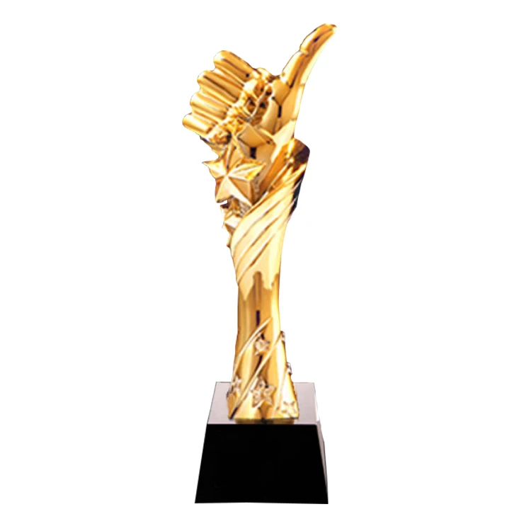 High end custom design metal thumb trophy cup award| Alibaba.com