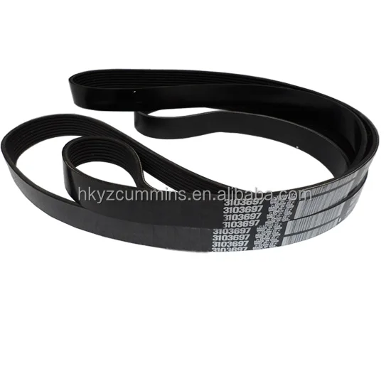 QSM ISM M11 Fan Drive Belt 3103697 - Diesel Engine V Ribbed Belts