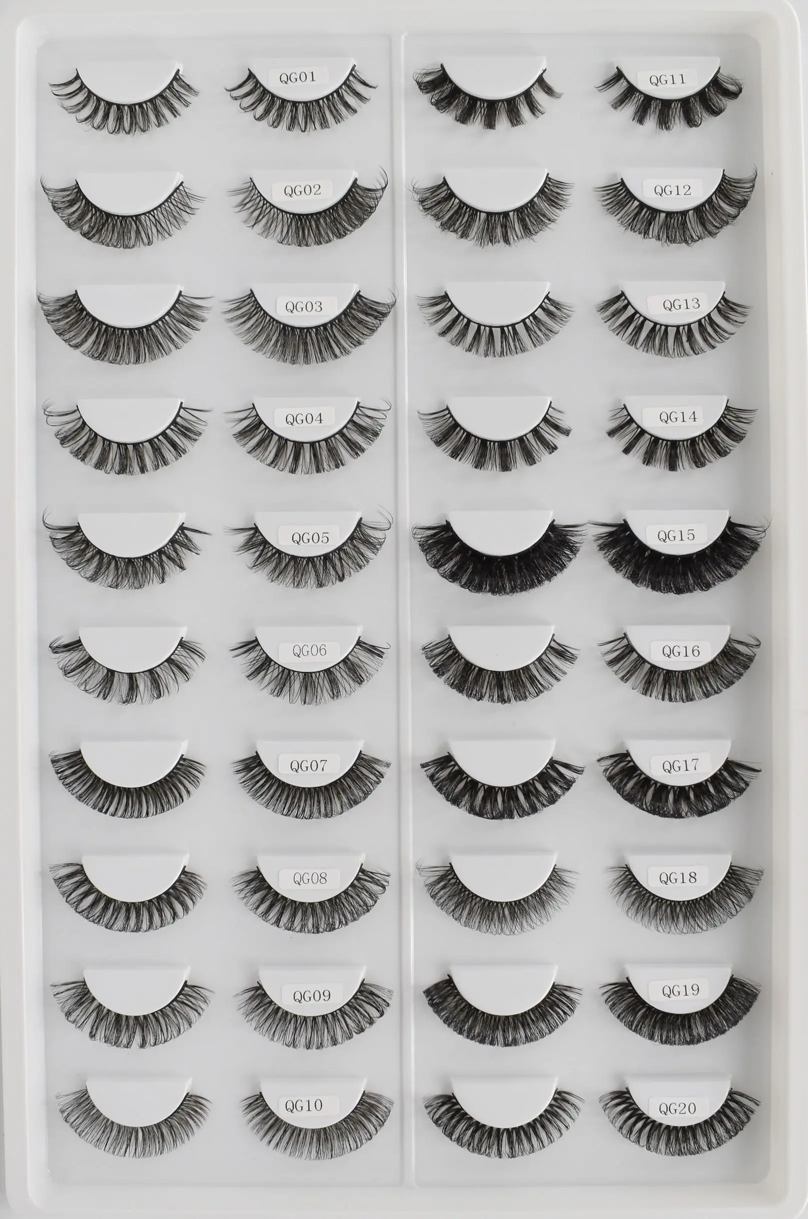 DD Curl Russian Full Strip Eyelashes - Faux Mink Lashes