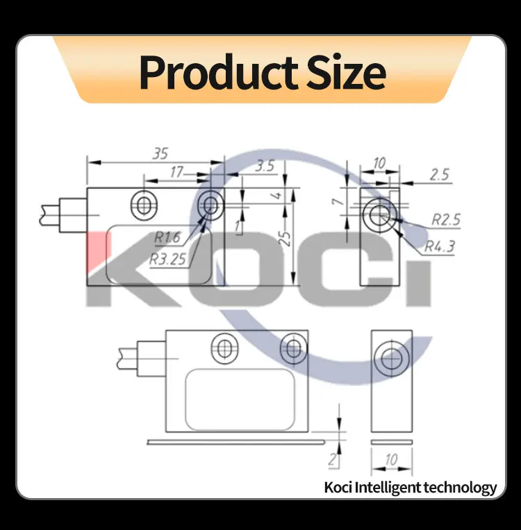 Magnetic Scale Tape Magnetic Sensor Reader Head Linear Displacement ...