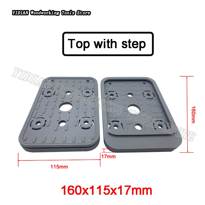 High Performance Vacuum Suction Plate Rubber Pads for CNC