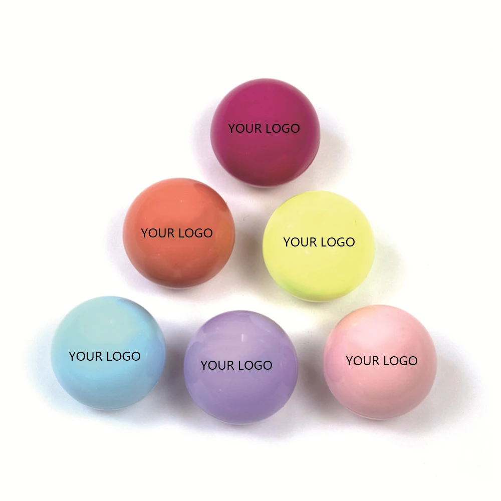 Wholesale Small Round Ball Lip Balm Lasting Fruit Lip Balm Prevents ...