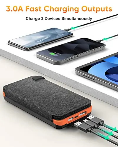 Portable Solar Charger Panel Powerbank 20000mah 25000mah 30000mah Solar ...