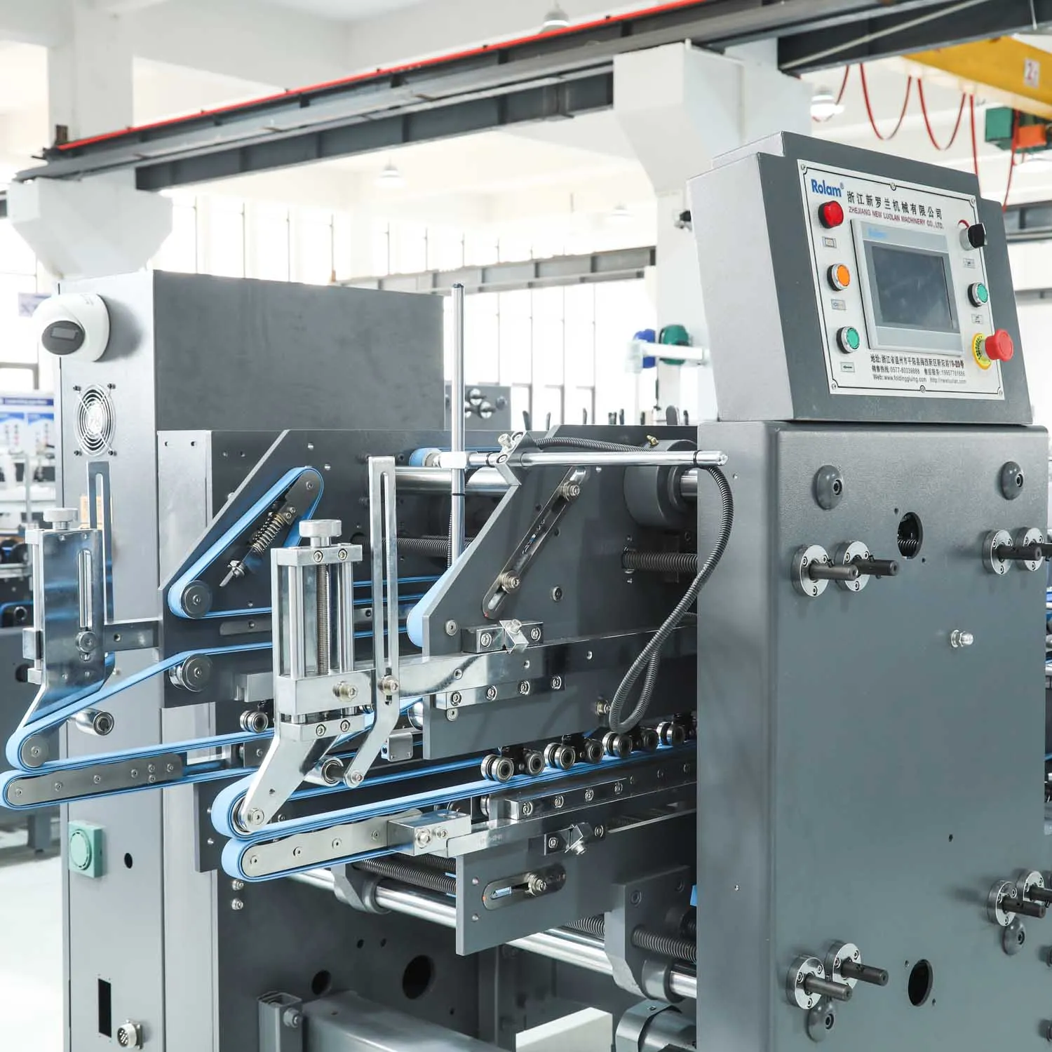 AS-800A Crash Lock Bottom Folder Gluer Automatic Paper Board Pasting ...