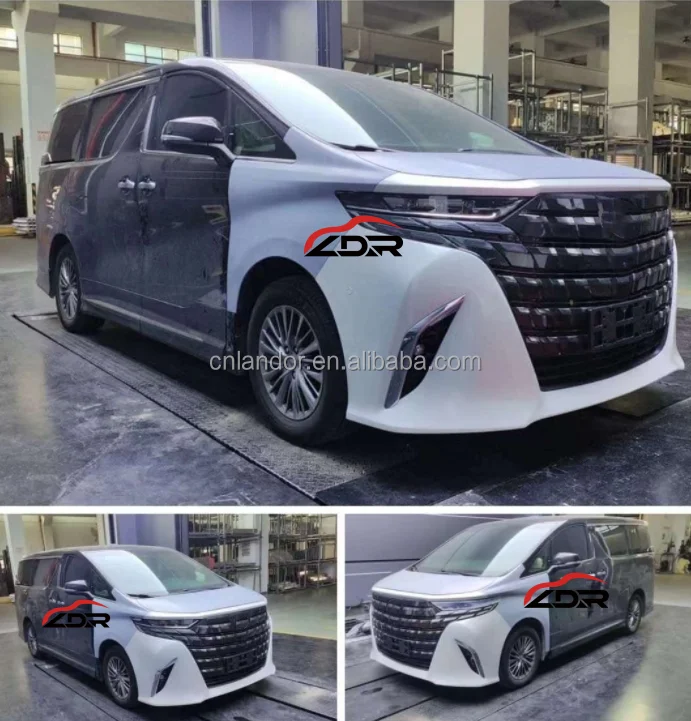 New!!! Body Kit Bumper With Head Lamp Hood Fender Front Face For Toyota ...
