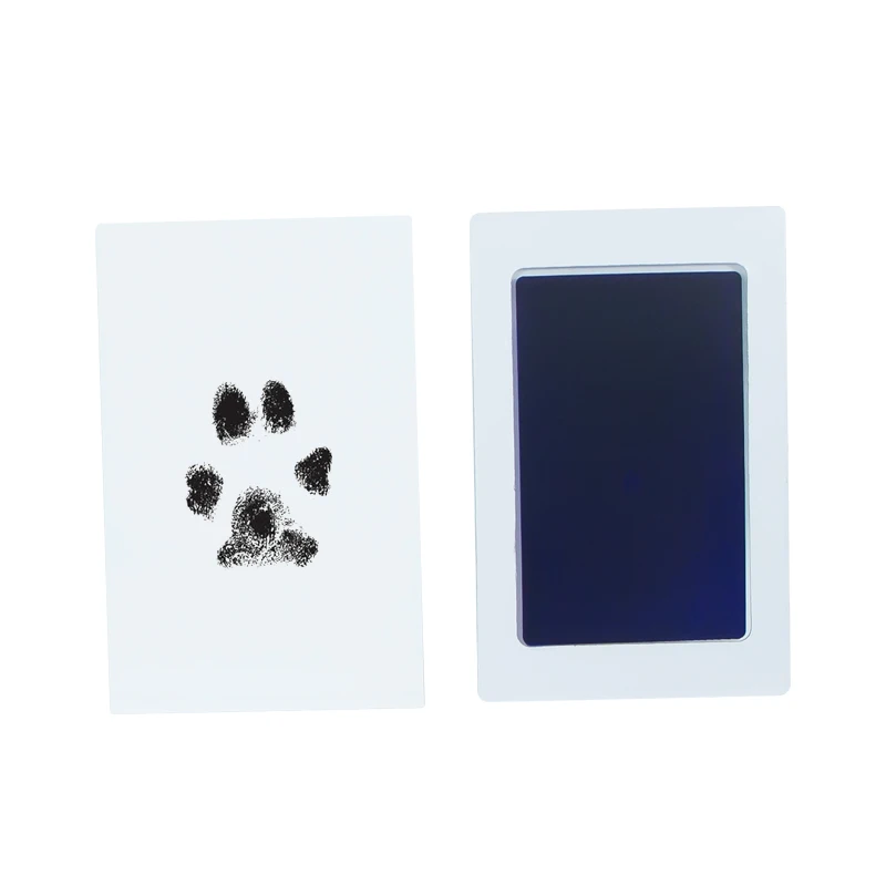 DIY Inkless Clean Touch Ink Pad Pet Paw Print Keepsake Paw Stamp Print ...