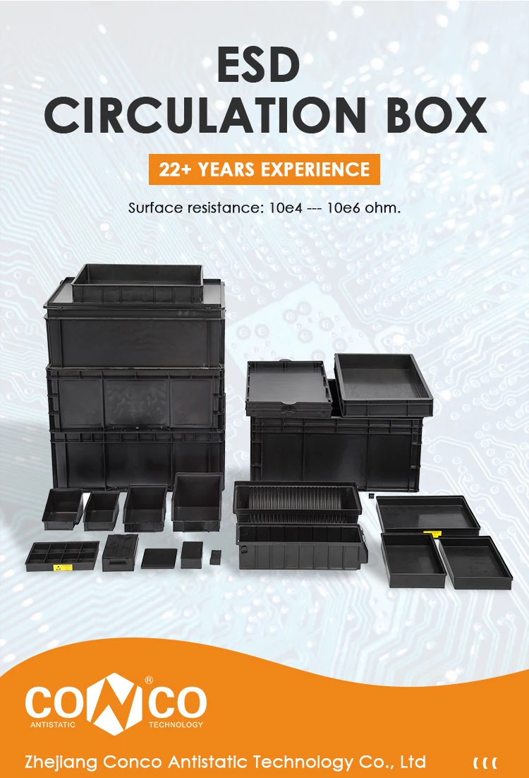 Pcb Circulation Storage Anti Static Tray Electronic Components ...