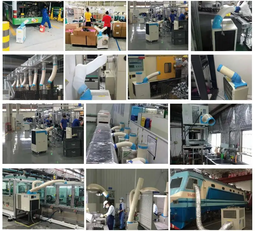 Mobile Industrial Air Conditioner - 14600btu Cooling Power