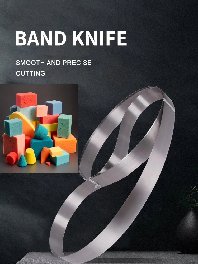 Band Serrated Knives Leather Rubber Splitting Machine Band Knife - Buy ...