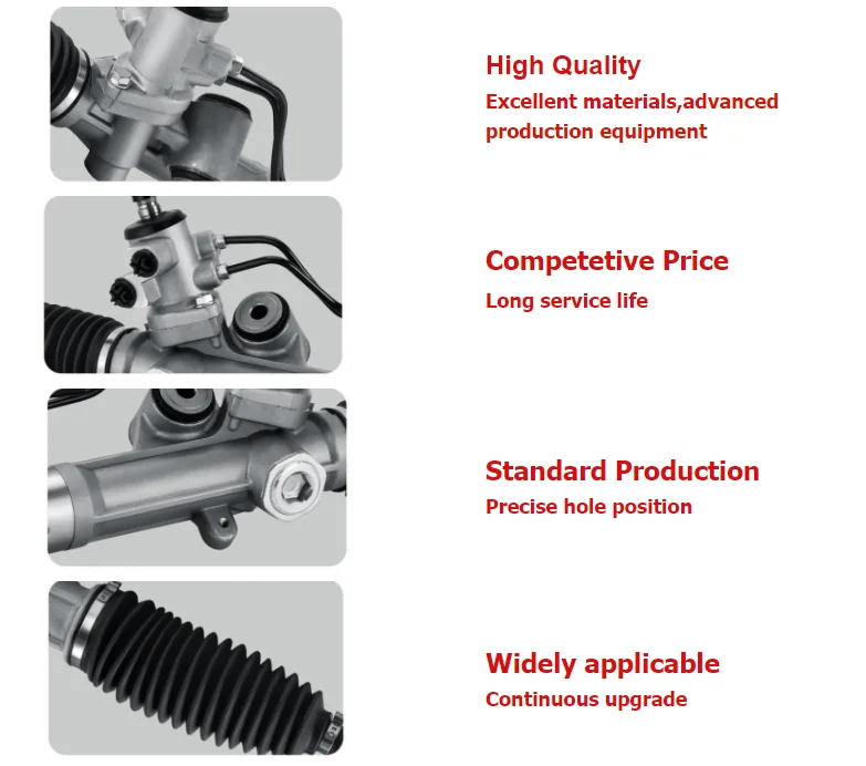 Steering Rack For Mitsubishi L200 4wd Rhd Mr333501 Mb553340 4410a726 ...