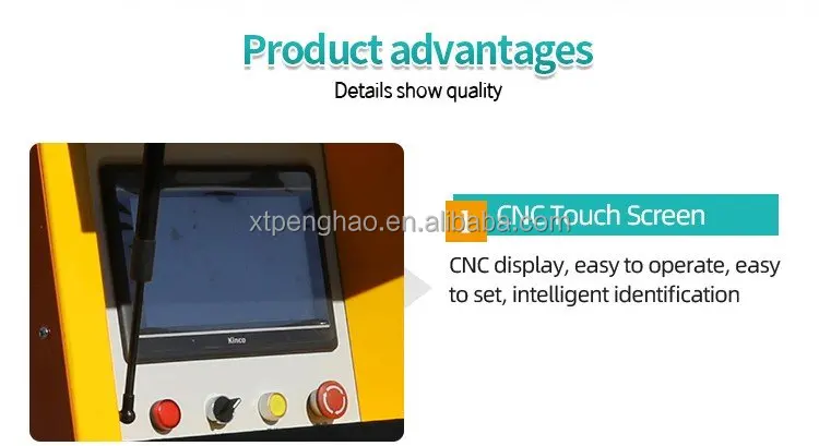 The Newly Developed Touch Screen Precision Steel Bar Automatic Hook ...