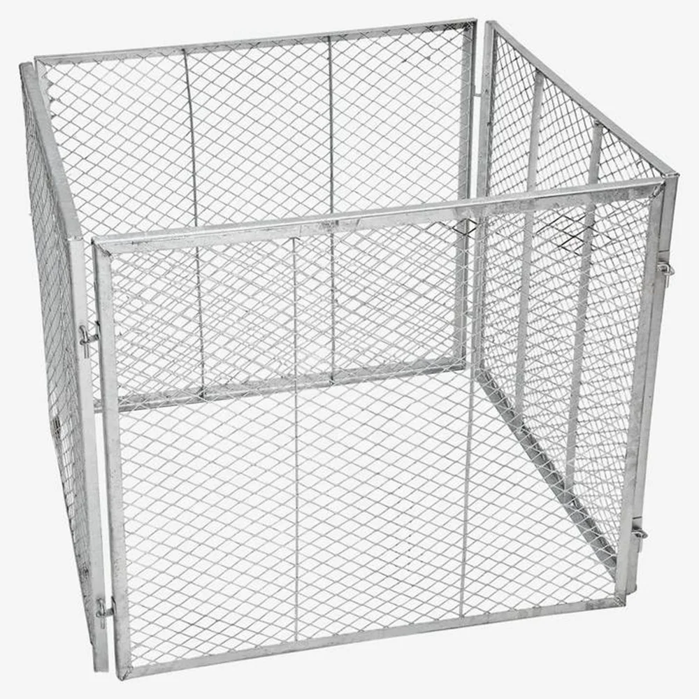Expanded Metal Mesh Garden Composting Bin Galvanized Garden Composter ...