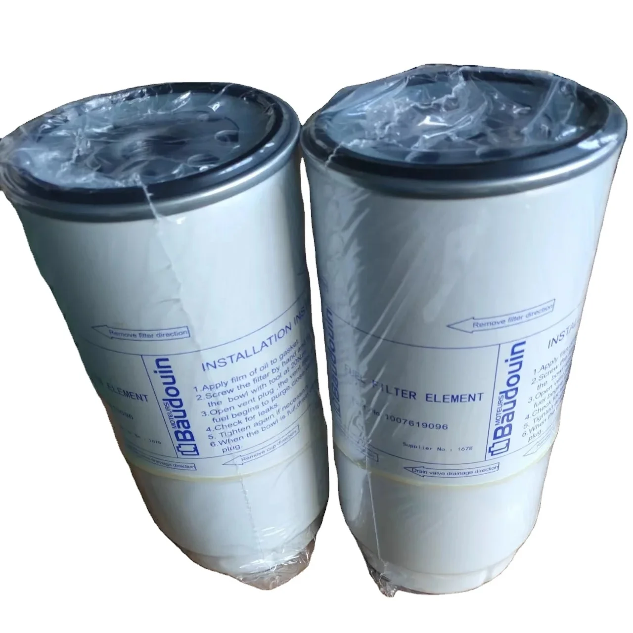 Elemento De Filtro De Combustible 1007619096 Para Motor Weichai ...