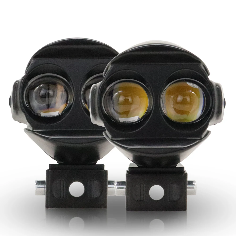 Jhs Auto Lighting Systems 65w Led Motor Light 2smd White Yellow Laser ...