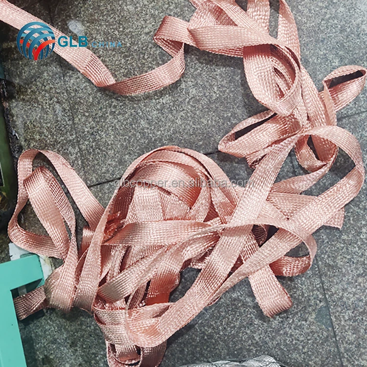 EMI Copper Braided Sleeving - 2.5mm2 Flat Cable, 20ft 6mm