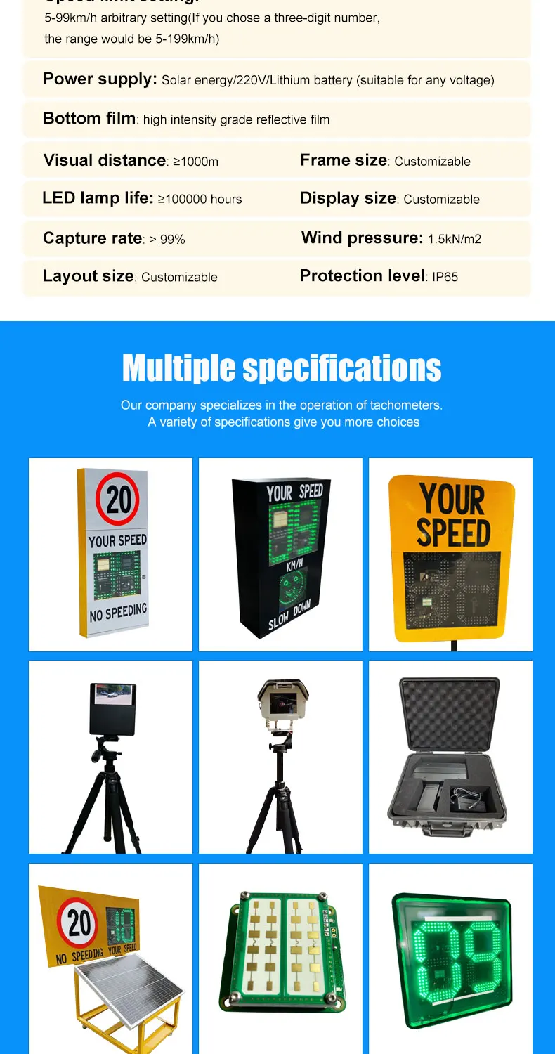 SH-1 Handheld Radar Velocimeter Vehicle Speed Velocimeter with Ticket ...