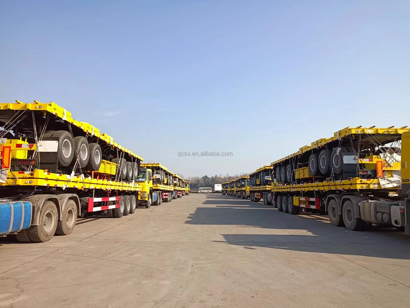 Factory Direct Sales Cimc 45ft Flatbed Trailer - Buy 55000lbs Flatbed ...