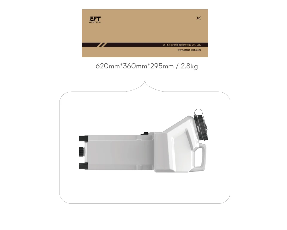 Eft High Standard G620 Agriculture Drone Frame Hot Selling Products 1 ...