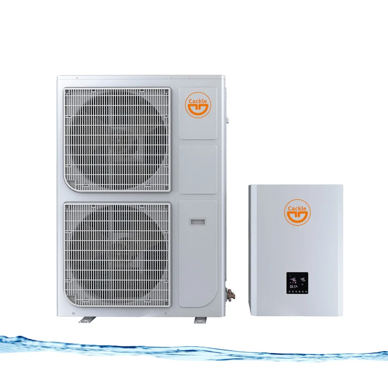 220v 380v R32 full inverter air to water heat pump split system 12kw 14kw 15kw 16kw mini split ...