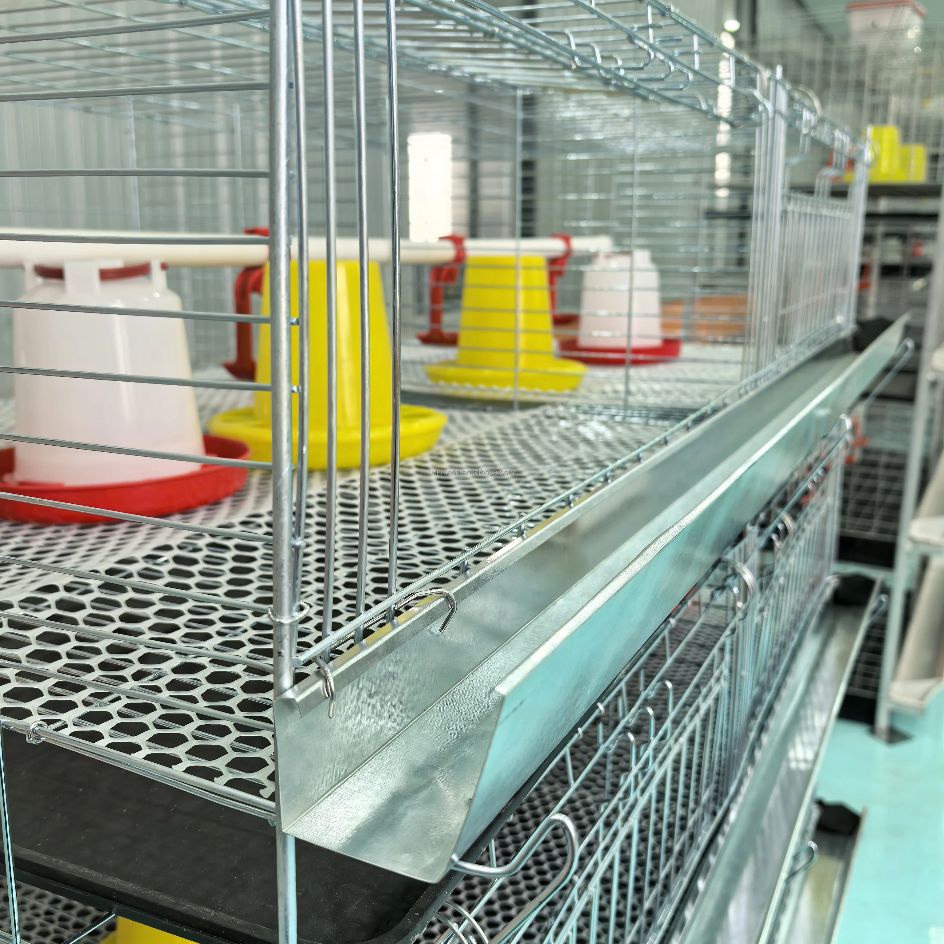 Modern Brooder Chicken Cages Design h Type 3/4 Tiers Baby Chicken ...