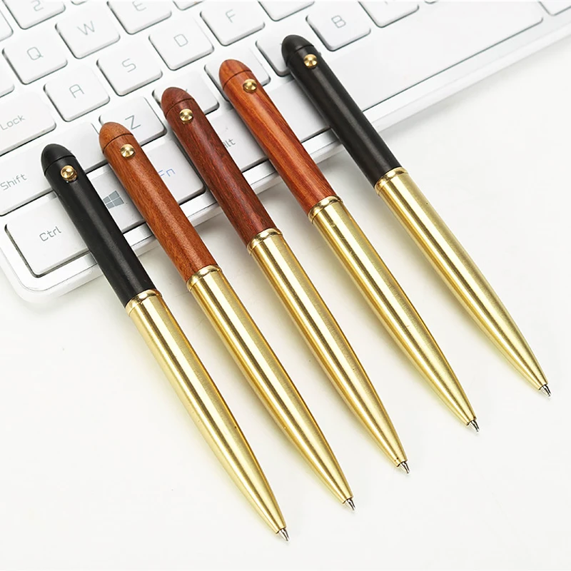 Wholesale Vintage Business Conference Gifts Red Wooden And Rose Gold ...