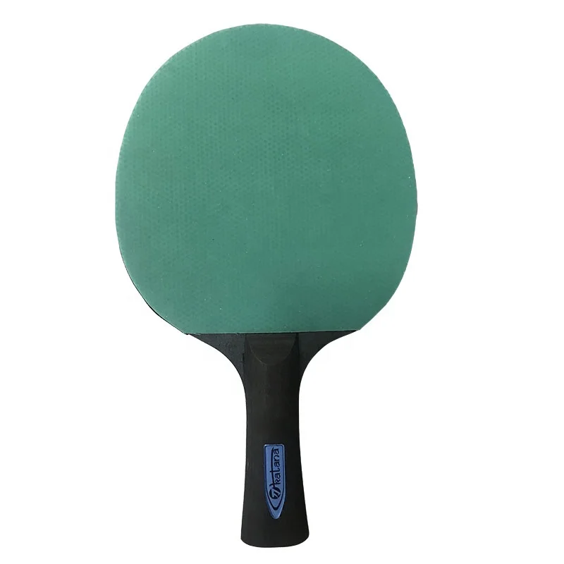 High Quality Customized Rubber Colorful Wooden Pingpong Bat For Table ...