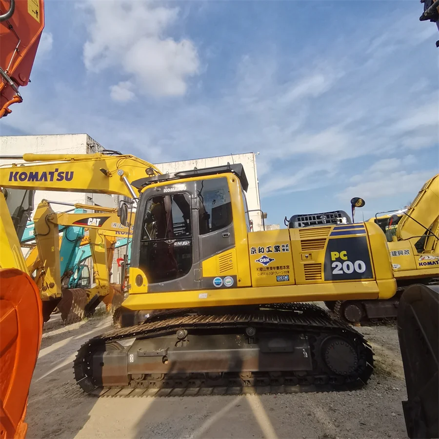 Used Excavators 200-8 200 200 Hydraulic Crawler Excavator 20ton - Buy ...