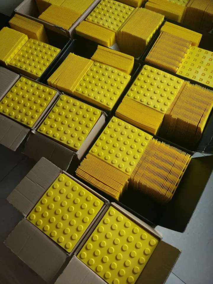 TPU Tactile Indicators Tiles for Blind People - Safe Flooring