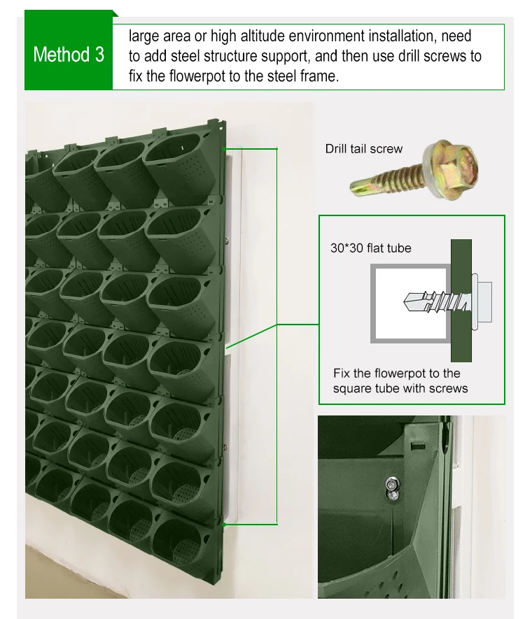 Naturix 2022 Living Green Wall Planters Vertical Garden Wall Pots ...