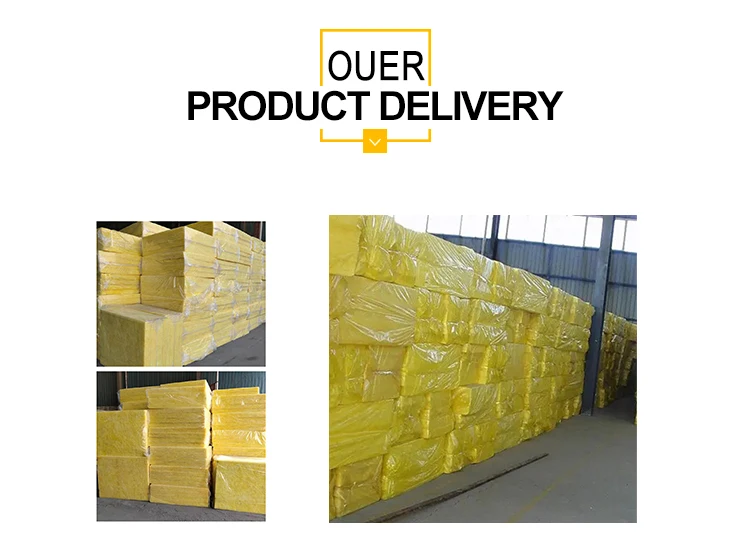 48kg Density Thermal Insulation Glass Wool Fiber Factory Production ...