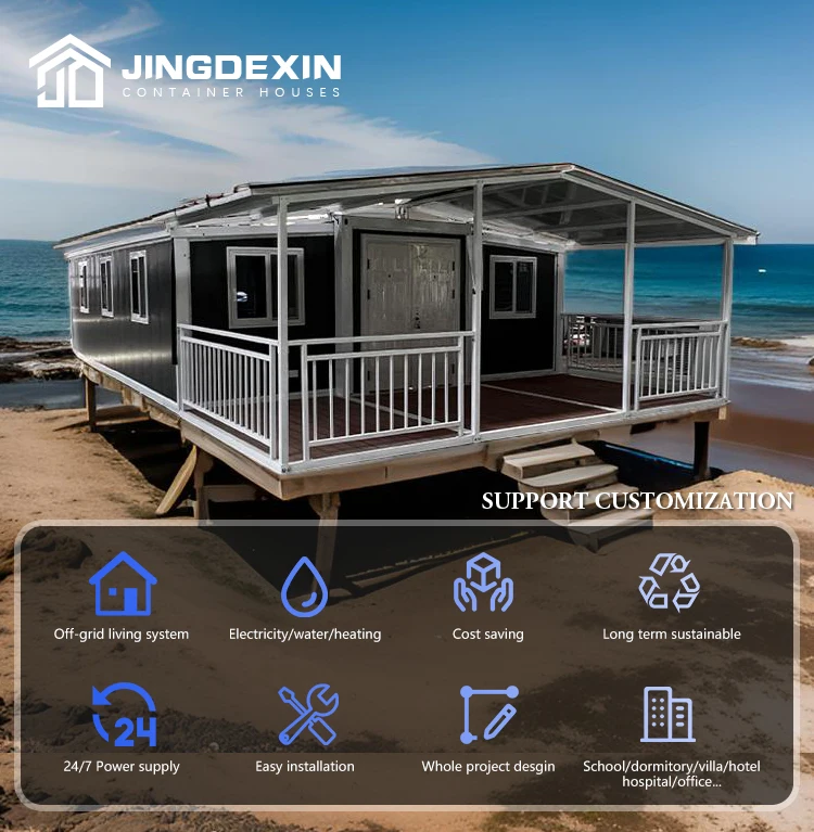 Luxury Prefabricated Houses - Expandable Container Homes