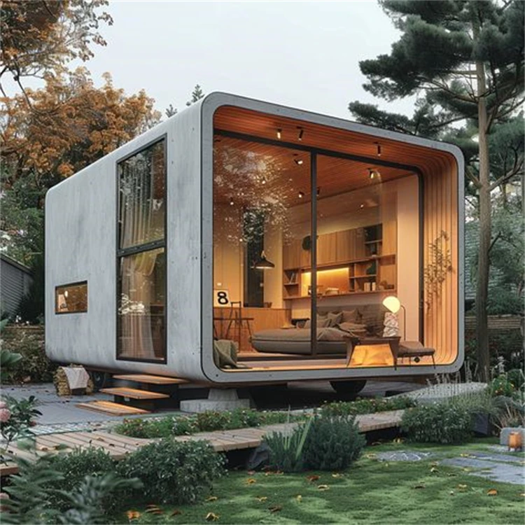 Luxury Wood Bungalow - Prefab Outdoor Mobile Modular House