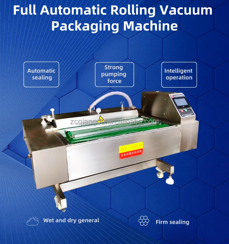 High Efficiency Thermoformed Food Packaging Vacuum Sealing Machine ...