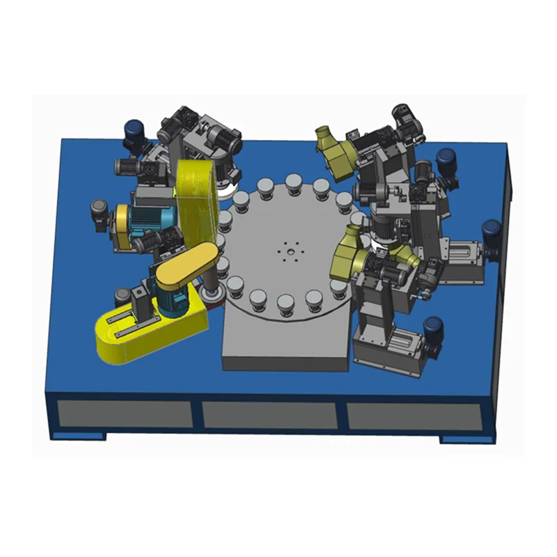 Rotary Table Polishing Machine for Grinding and Polishing Copper Brass ...