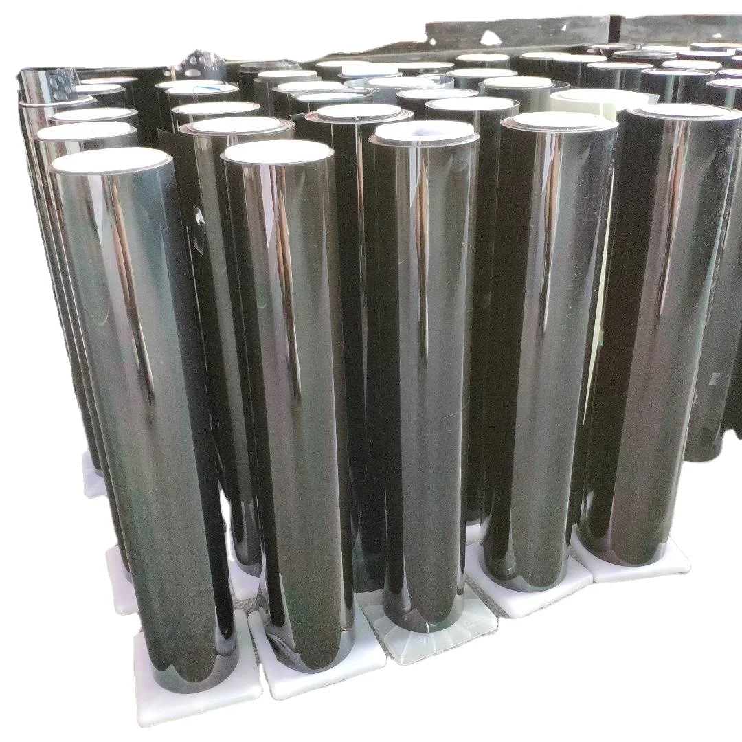 Solax Brand Black Chrome BC10 Window Tint Film - Heat Control & Privacy