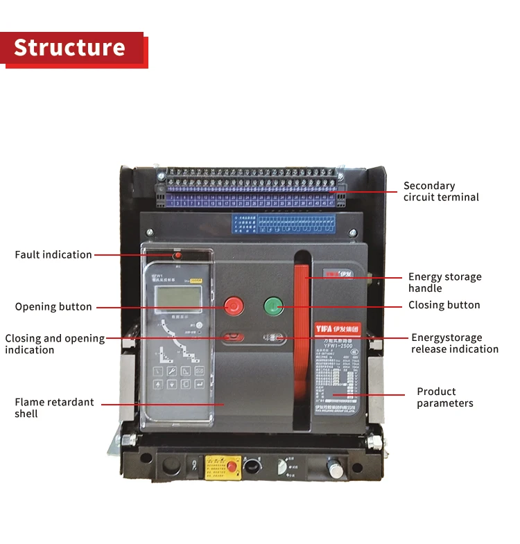 Air Circuit Breaker Compact Ns800n Square D - Buy Air Circuit Breaker ...