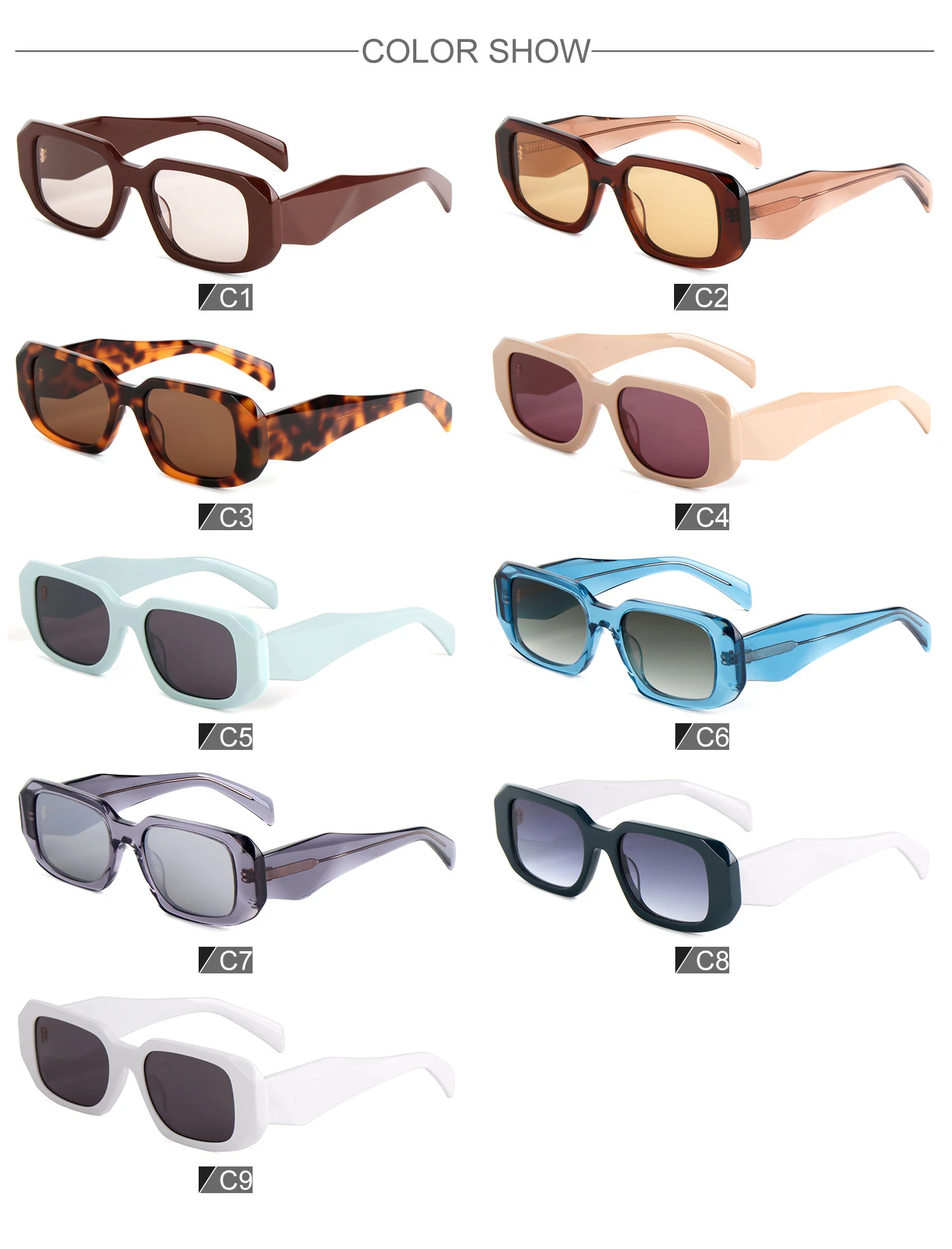 2024 Fashion Gafas De Sol Women Wholesale Custom Sunglasses Logo ...